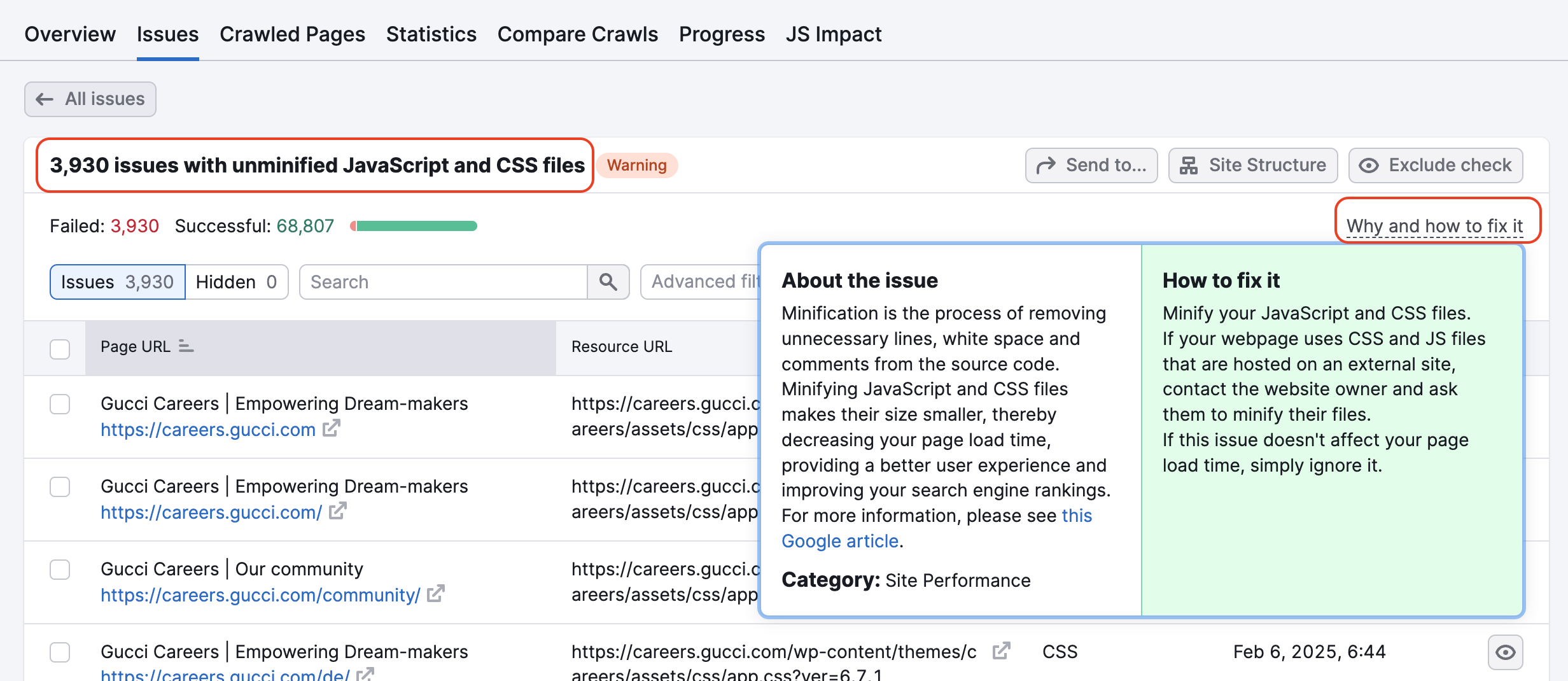 Unminified Javascript and CSS Files